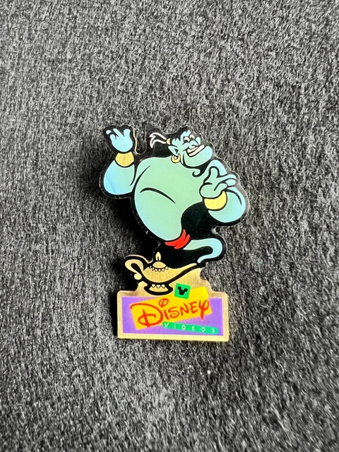 DISNEY VIDEOS - Genie Aladdin Pin VHTF RARE Vintage Pinpics #10351 $98. ...