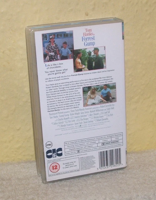 FORREST GUMP (1994) - VHS - Tom Hanks, Sally Field, Gary Sinise £6.52 ...