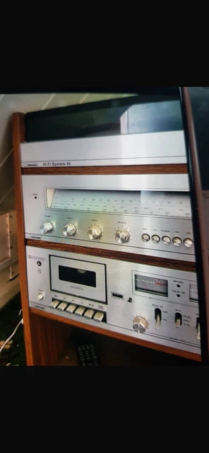 VINTAGE FERGUSON HI-FI Music Centre/stack System/LP/CASSETTE/STERIO ...