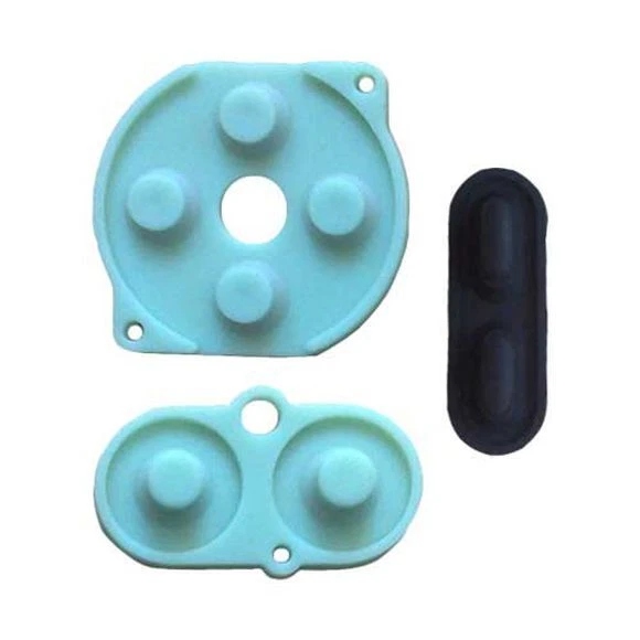 GAME BOY COLOR rubber buttons silicone contact conductive pad GBC CGB £ ...