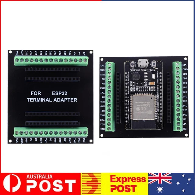 ESP32 BREAKOUT BOARD CP2102 NodeMCU-32S Lua 30Pin GPIO 1 Into 2 Low ...