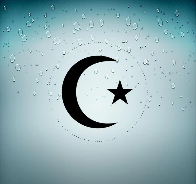 STICKER TUNING DECAL car motorcycles crescent islam moon star islamic ...