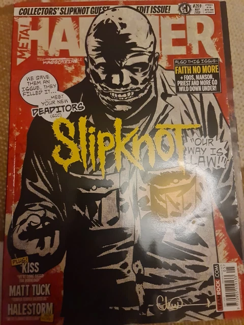 SLIPKNOT TRIPLE COVER Metal Hammer Magazine Collectors Issue ...