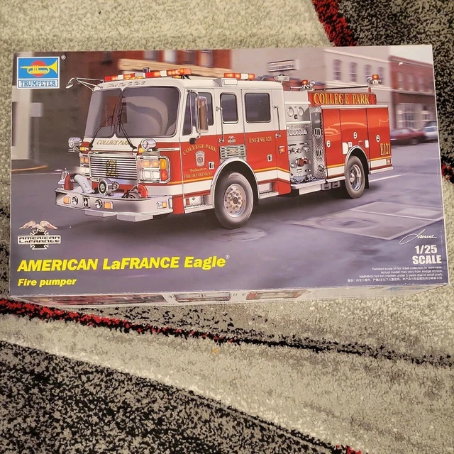 TRUMPETER 02506 FEUERWEHR American LaFrance Eagle Fire Pumper NEU OVP ...