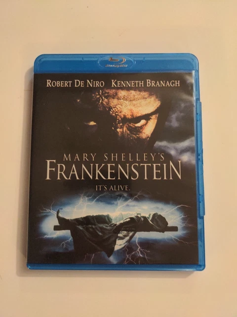 MARY SHELLEY'S FRANKENSTEIN (Blu-ray 1994) Robert De Niro, Kenneth ...