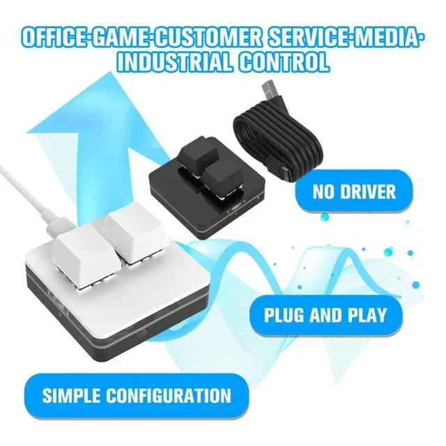 MINI KEYBOARD COPY & Paste Keyboard Custom Mechanical Keyboard Computer ...