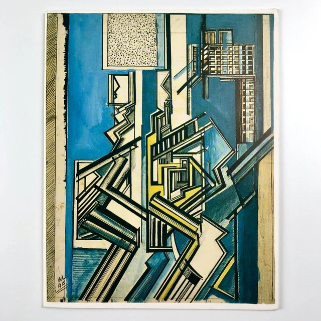 IMPORTANT ENGLISH DRAWINGS relating to Cubism and Vorticism Anthony d ...