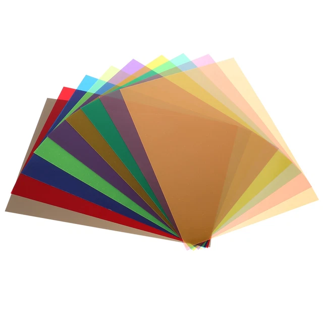 CREATIVE OVERLAYS FOTOGRAFIA a luce gel trasparenza colore - Set 9 ...