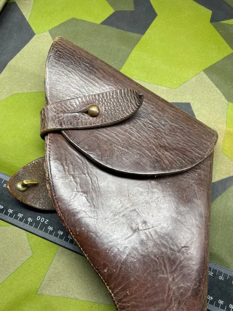 ORIGINAL WW1 BRITISH Army Officer's .455 Webley Sam Browne Holster $143 ...