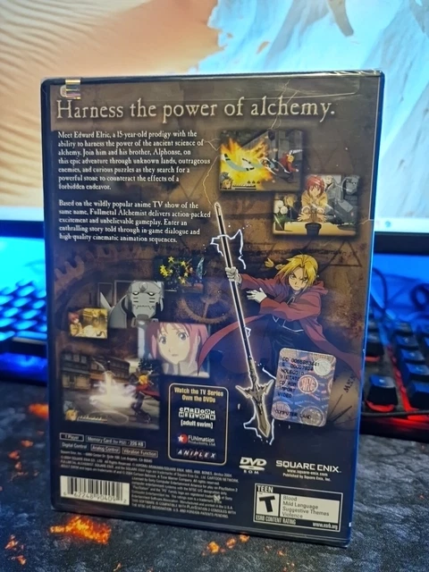 PS2 FULL METAL Alchemist And The Broken Angel Playstation 2 - New ...