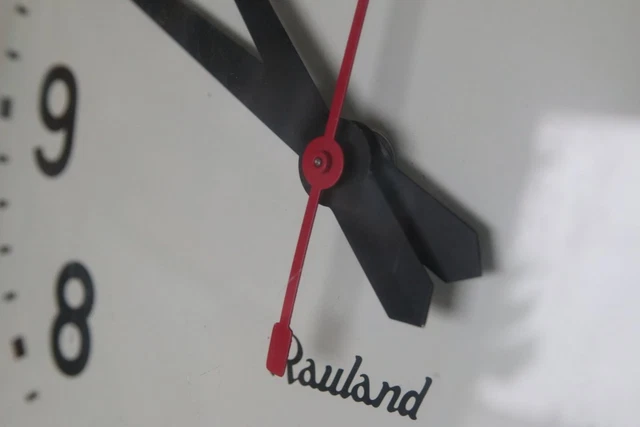 VINTAGE RAULAND BORG Clock Model 2463 Synchron Mechanism Spares ...