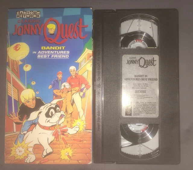 Jonny Quest Bandit In Adventures Best Friend Vhs 1996 Réseau De