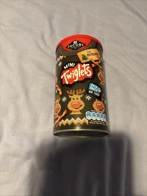 JACOBS MINI TWIGLETS Caddy 200G x Pack of 6 New Year - FREE UK P&P £21. ...