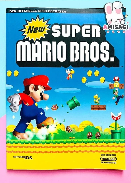 NEW SUPER MARIO Bros Der Official Games Guide Solution Book Nintendo DS ...