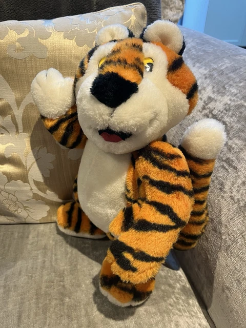 RARE VINTAGE RETRO Kelloggs Tony The Tiger Soft Toy Plush Jointed £6.99 ...