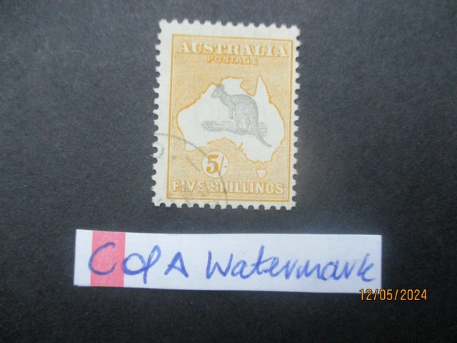 KANGAROO STAMPS: COFA Watermark Used Variety Sets - FREE POST! (t7492 ...