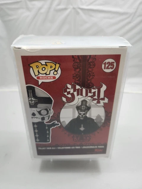 FUNKO POP! ROCKS- Ghost PAPA EMERITUS II #125 (Hot Topic Exclusive) SE ...