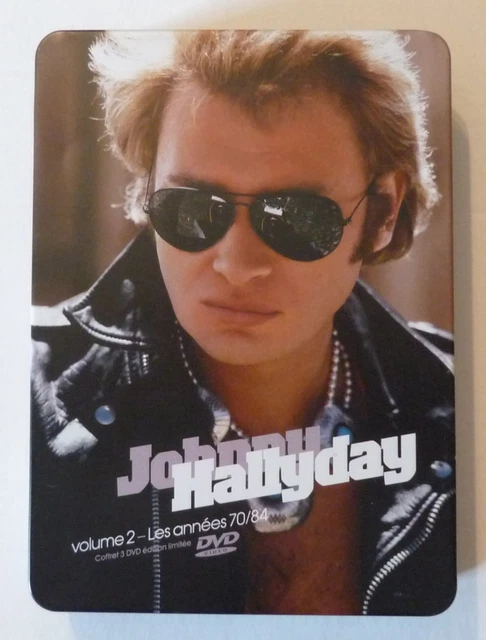 JOHNNY HALLYDAY COFFRET Edition Limitee 3 Dvd Les Annees 70/84 Volume 2 ... JOHNNY HALLYDAY COFFRET Edition Limitee 3 Dvd Les Annees 70/84 Volume 2 ...
