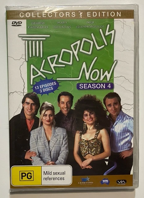 ACROPOLIS NOW SEASON 4 DVD Collectors Edition TV Show All Region 0 PAL ...