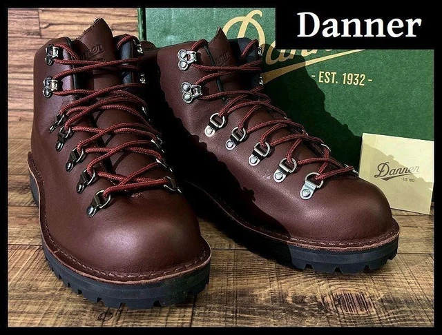 DANNER EXPLORER GORE-TEX Mountain Hiking Boots Brown Leather Vibram Men ...