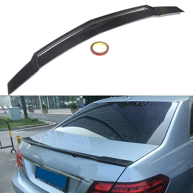 R STYLE CARBON Fiber Rear Spoiler Wing For Mercedes-Benz W212 Sedan AMG ...