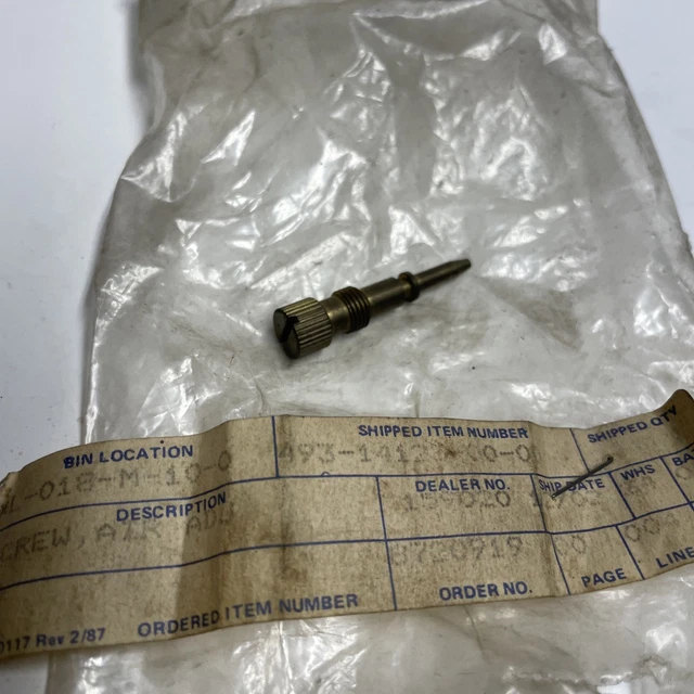 NOS YAMAHA OEM Air Adjusting Screw 1976-1978 TY250 1975 TY175 493-14123 ...