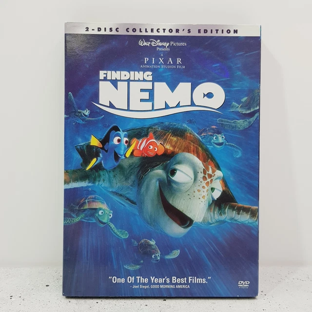 FINDING NEMO DISNEY 2 Disc Collector's Edition (DVD, 2003) w/ Slip ...