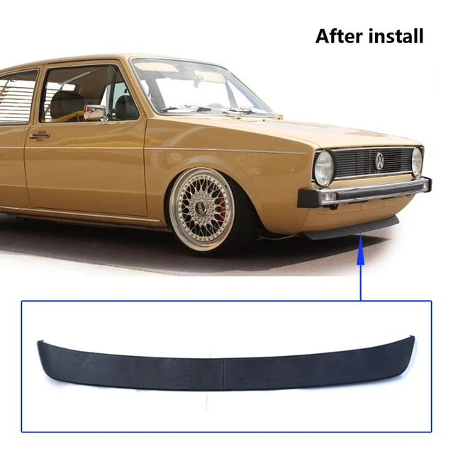 VW GOLF RABBIT Mk1 front lip spoiler Mk2 GTI GTD 16v Caddy Jetta ...