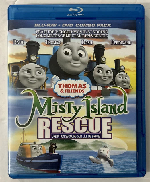 THOMAS FRIENDS: Misty Island Rescue (Blu-ray/DVD, 2011, 2-Disc Set) Pre ...
