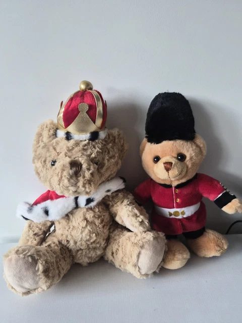 KEEL TOYS TEDDY Bear Collectible Plush Toys Royal Teddybears King Guard ...