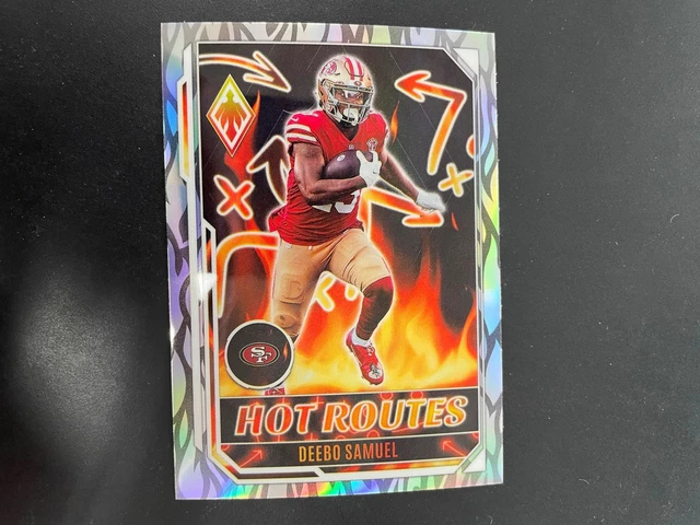 INSERT DEEBO SAMUEL 2022 Phoenix Hot Routes #HR12 San Francisco 49ers ... INSERT DEEBO SAMUEL 2022 Phoenix Hot Routes #HR12 San Francisco 49ers ...