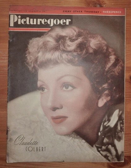 PICTUREGOER 16TH MAR 1946 Claudette Colbert Front Cover £9.61 - PicClick UK
