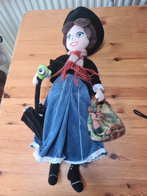 DISNEY STORE MARY Poppins Soft Toy Plush Doll £11.00 - PicClick UK