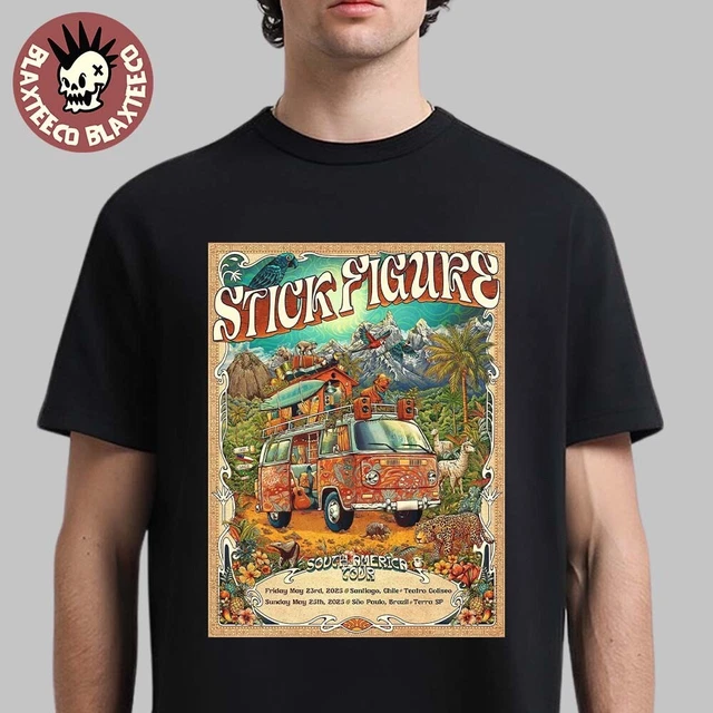 STICK FIGURE SOUTH America Tour 2025 On May 23 25 2025 Classic T-Shirt ...
