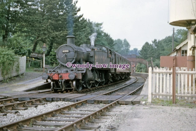 PU2712 - OX'SHIRE - Engine No.GWR4100 at Chipping Norton Station- print ...