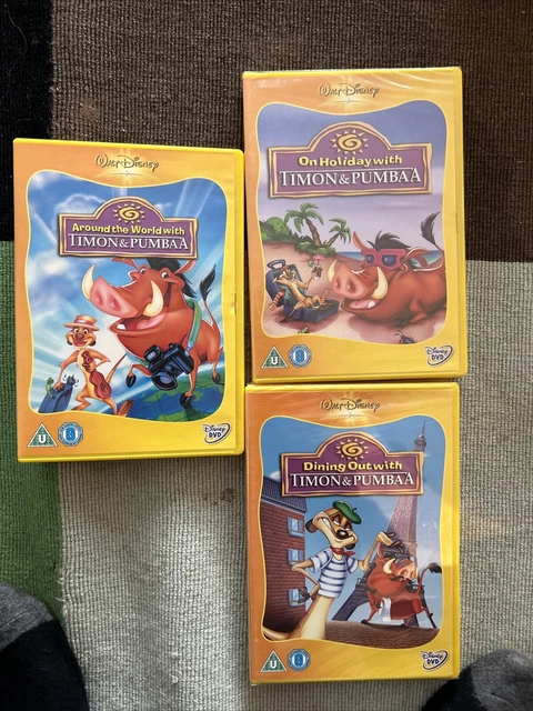 TIMON AND PUMBAA DVD’s X3 (2 Are New And Sealed) £19.99 - PicClick UK