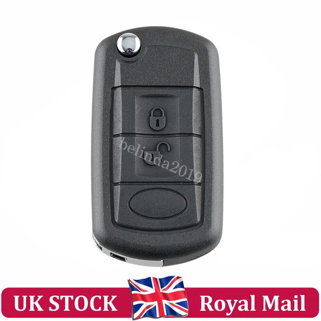 FOR LAND ROVER Discovery Range Rover Sport 3 Button Flip Car Key Fob ...