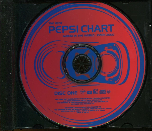 BEST PEPSI CHART Album In The World 2000 (2CD Edition) 1 Front Cover ...