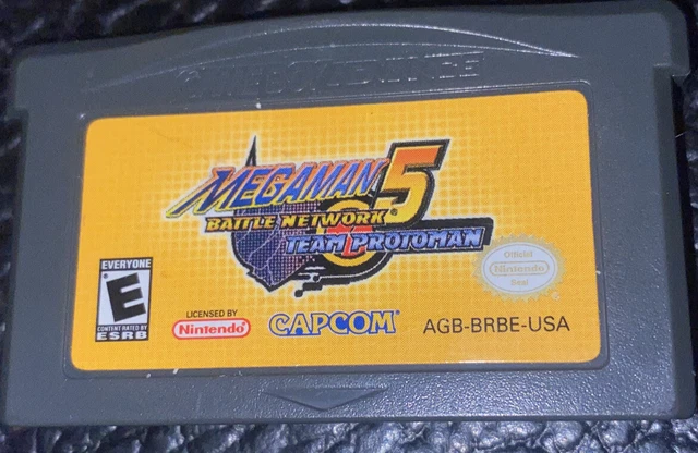 MEGA MAN BATTLE Network 5 Nintendo Game Boy Advance Team Protozoan ...