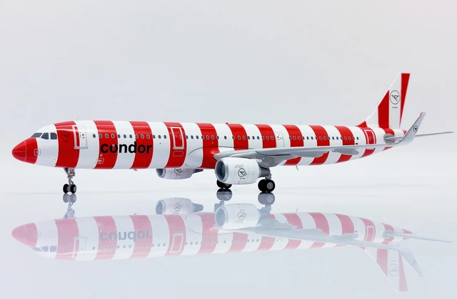 JC WINGS 1:200 Condor Airbus A321 New Livery "Red" D-ATCG with Stand ...