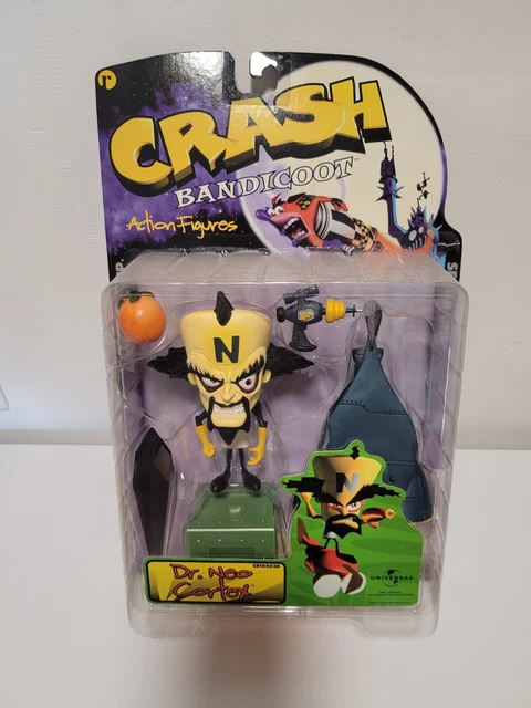 CRASH BANDICOOT DR. Neo Cortex Action Figur ReSaurus 1998 Series One EUR 170,00 - PicClick ES