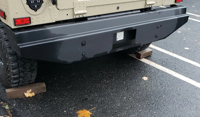 HUMMER H1, HMMWV, Humvee Black Powdercoated Rear Bumper £998.50 ...