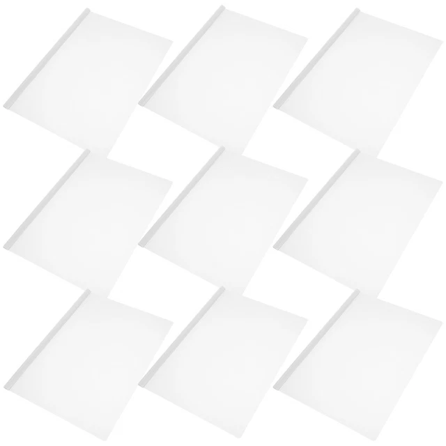 10PCS FILE FOLDERS with Sliding Bar Document Binder for School Business ...