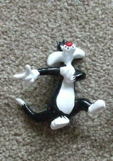 WARNER BROS ORIGINAL 1996 Sylvester the Cat Space Jam Action Figure 90s ...