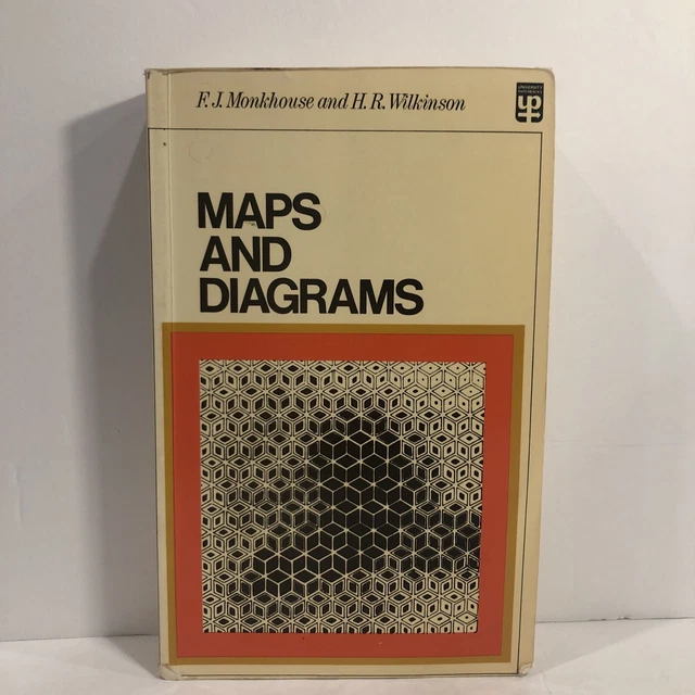 MAPS AND DIAGRAMS, F. J. Monkhouse, H. R. Wilinson, 1974, Paperback ...