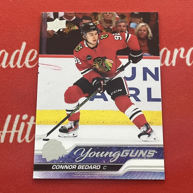 2023-24 UPPER DECK Series 2 - Connor Bedard - Young Guns Rookie - Carta #451 EUR 688,57 ...