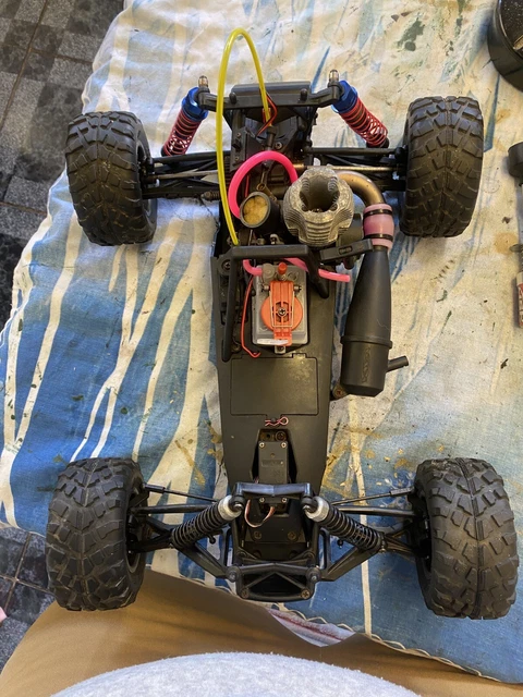 HPI EVO RUSH Starts Well Complete With Receiver Will Need A Tune £50.00 ...