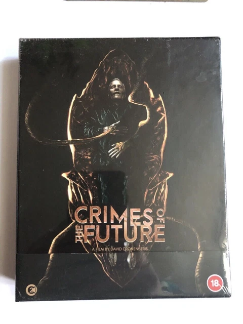 Crimes Of The Future 4k Ultra Hd Blu Ray Second Sight Limited Hardbox