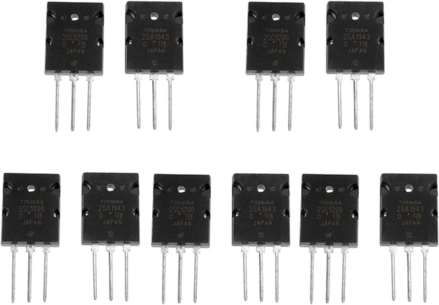 2SC5200 2SA1943, TRANSISTOR Abbinato Ad Alta Potenza, 2Sa 1943 2Sc 5200 ...