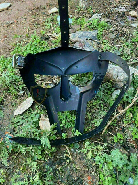 FOU VILLAIN MF Doom Gladiateur Masque 18g Acier Doux Visage Armor EUR ...